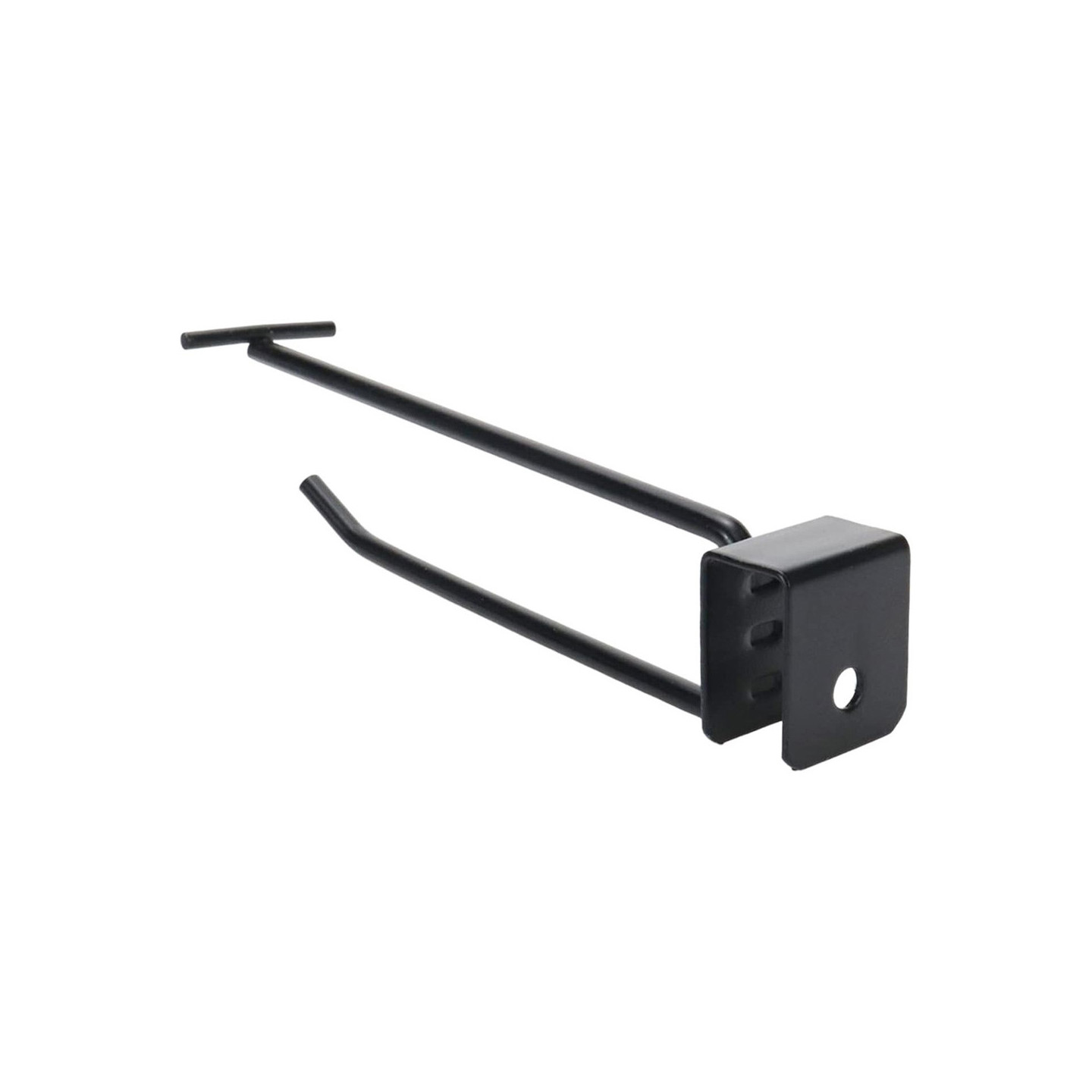 H-S03-1T HOOK MATT BLACK 100MM