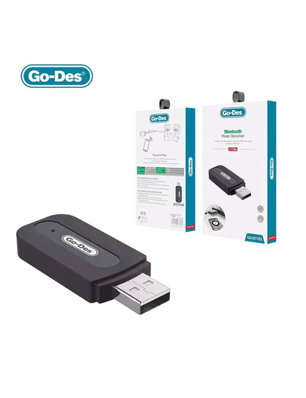 GO-DES GD-BT103 فلاش بلوتوث