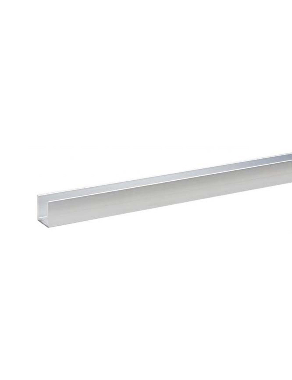 ALUMINIUM U CHANNEL 10 X 12 MM 2.7 MTR SILVER