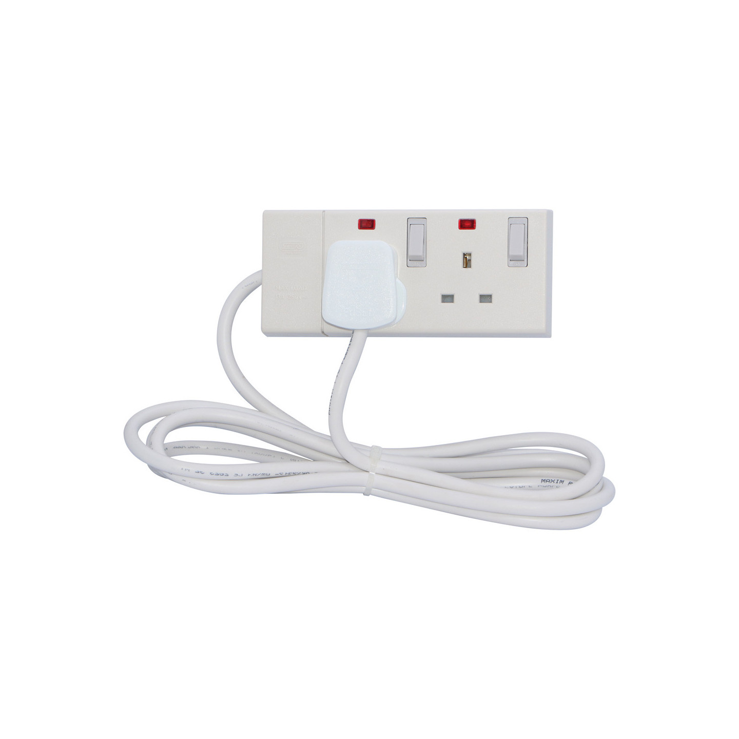 S+L CONT EXTENSION SOCKET BOARD 2 WAY 3 MTR