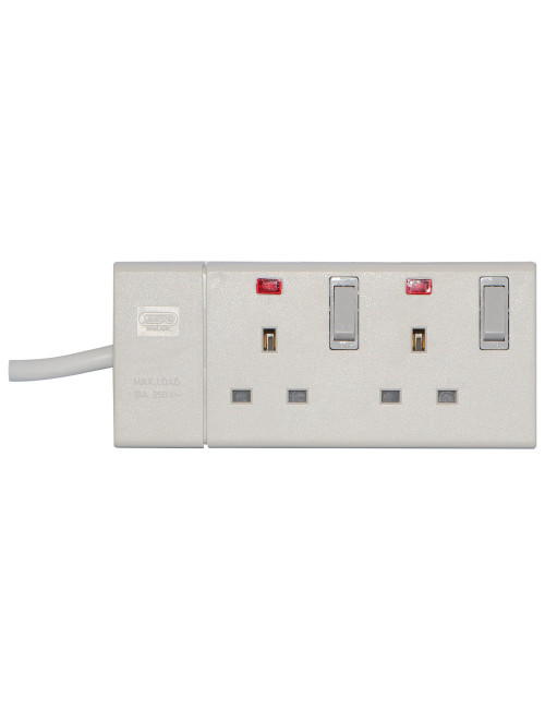 S+L CONT EXTENSION SOCKET BOARD 2 WAY 10 MTR