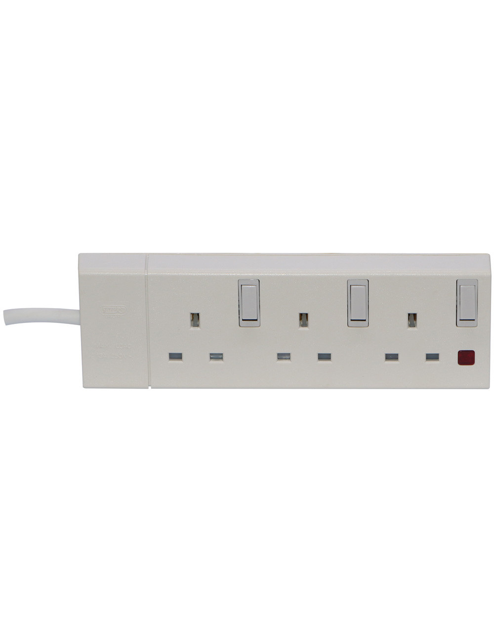S+L CONT EXTENSION SOCKET BOARD 3 WAY 10 MTR