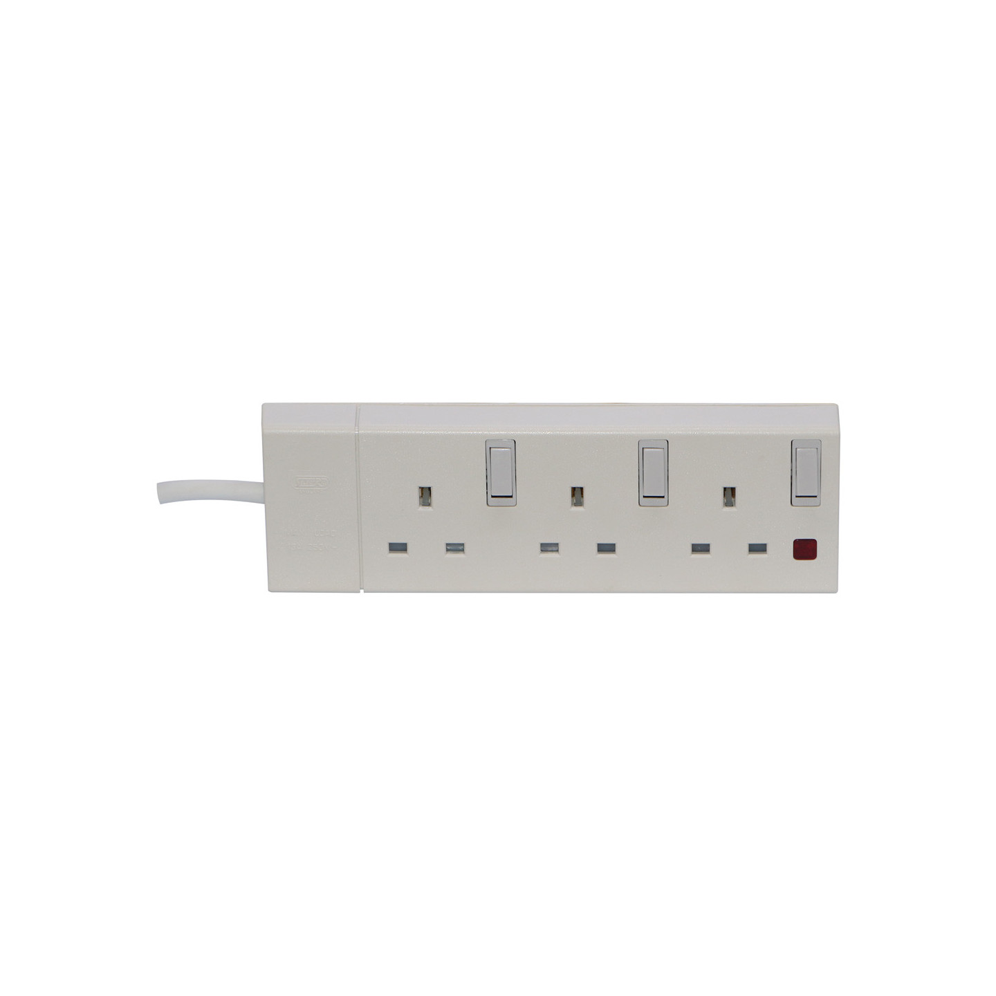 S+L CONT EXTENSION SOCKET BOARD 3 WAY 10 MTR