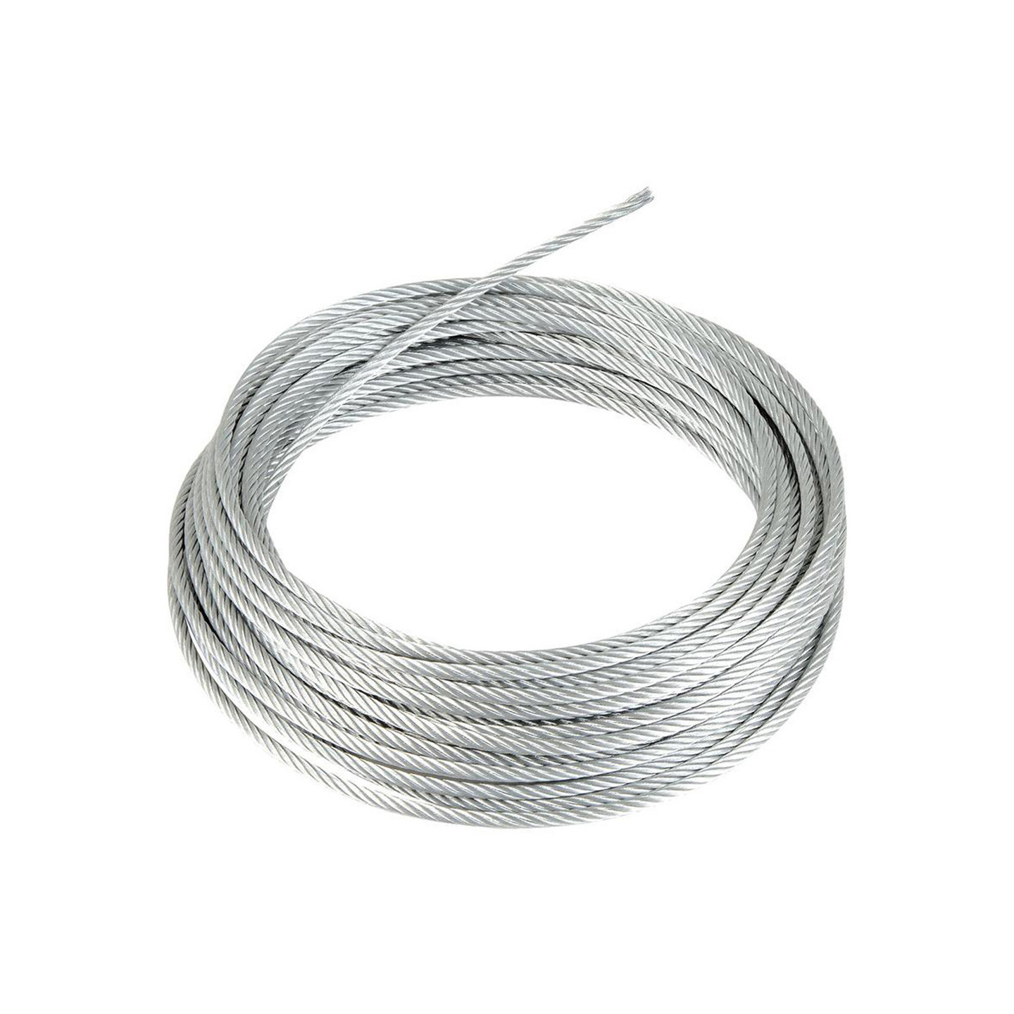 GALV STEEL WIRE ROPE ( 7×19) 5 MM × 150 MTR
