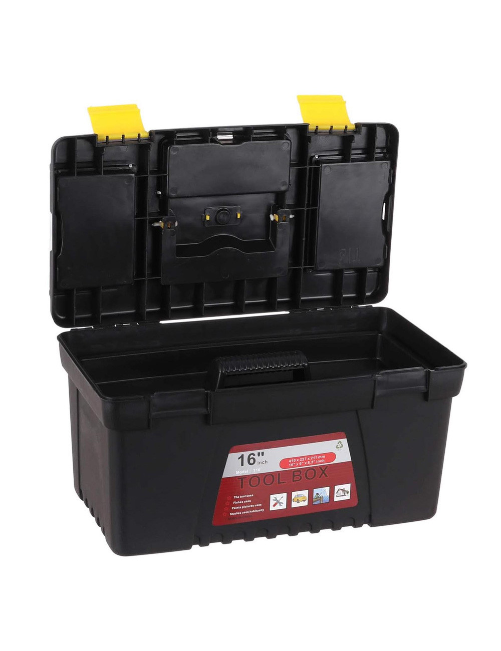 PLASTIC TOOLS BOX 16"