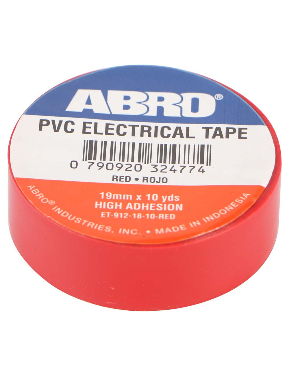 ET-912 ABRO PVC ELECTRIC TAPE RED