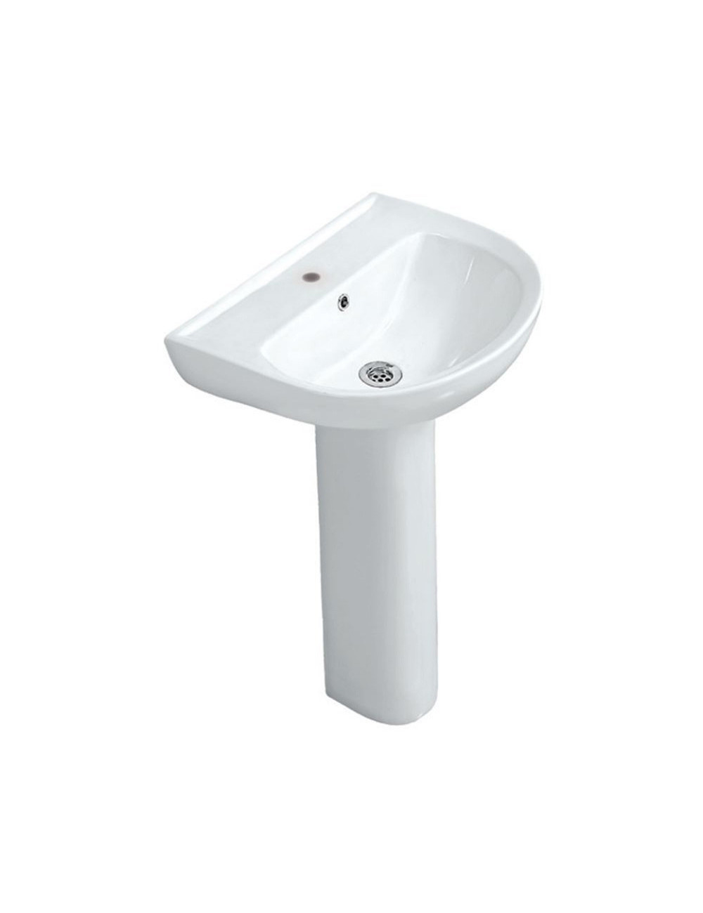 WESTERN WASH BASIN WITH STAND WHITE