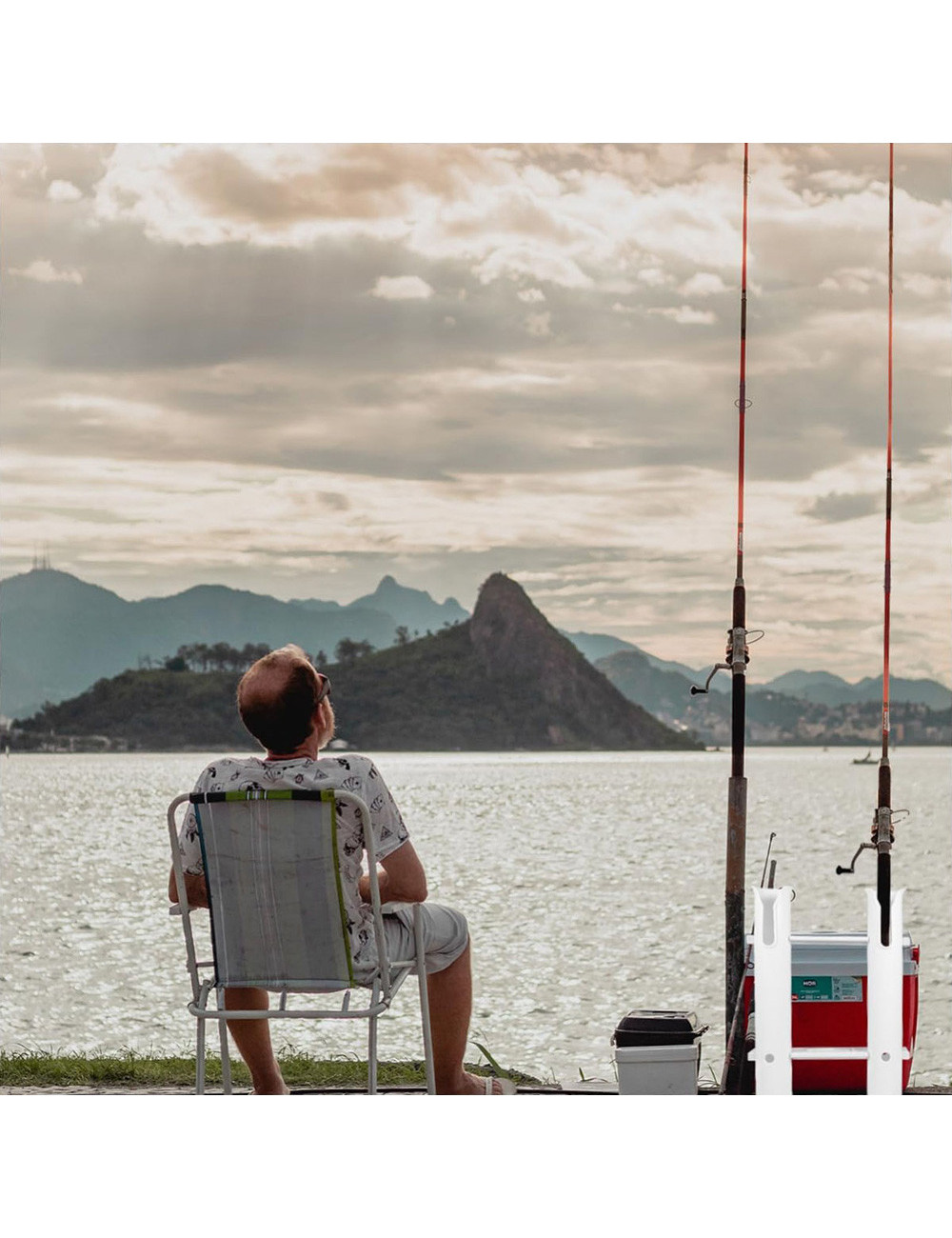 FISHING FIXED HOOK BASE STAND