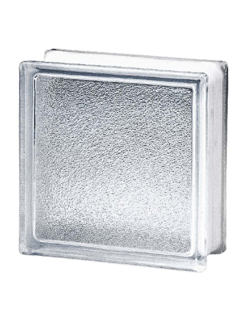 JH008 GLASS BLOCK TANGERIN SKIN A 19 x 19 x 8 CM