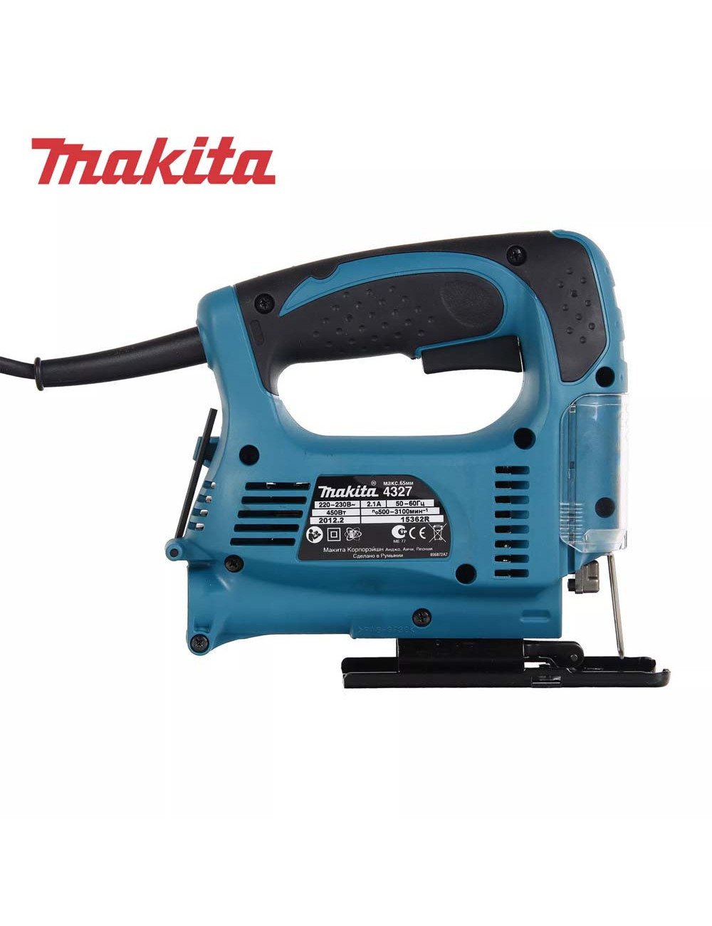 MAKITA 4327 JIGSAW 18 MM 450W VARIABLE SPEED