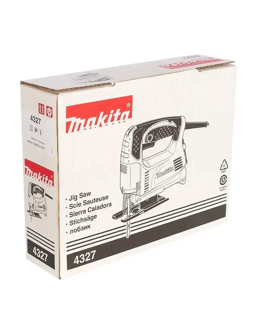 MAKITA 4327 JIGSAW 18 MM 450W VARIABLE SPEED