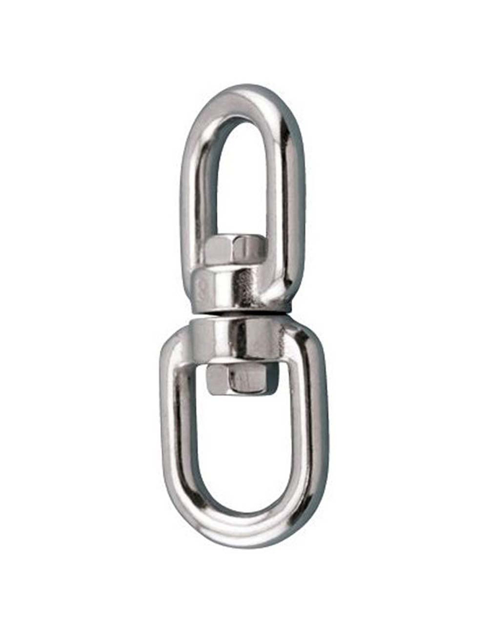 NICKEL PLATED SWIVEL EYE & EYE 70 MM