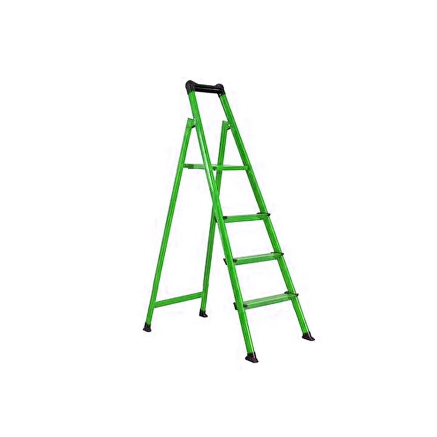 H-103 STEEL LADDER GREEN 4 STEPS