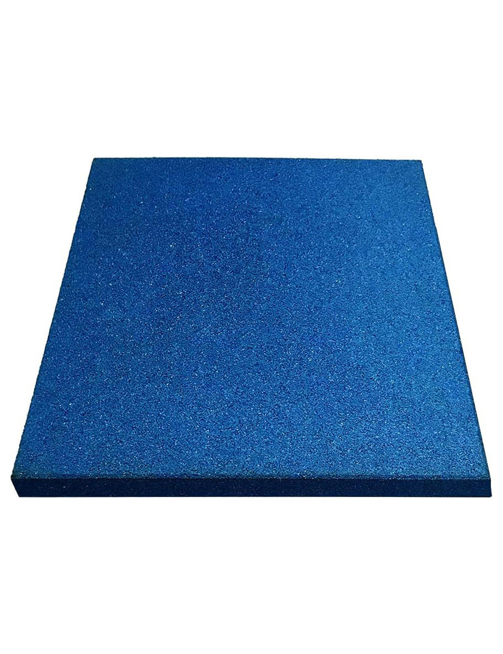 PLAYGROUND RUBBER MAT BLUE 50 X 50 x 4 CM