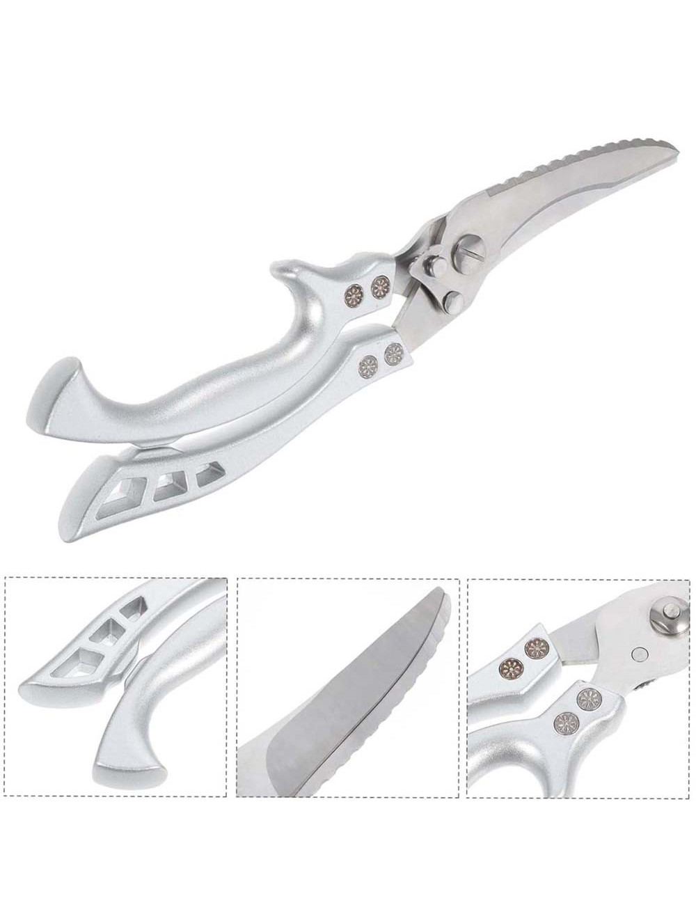 MC-5199 SPRING LOADED HEAVY DUTY POULTRY SHEARS