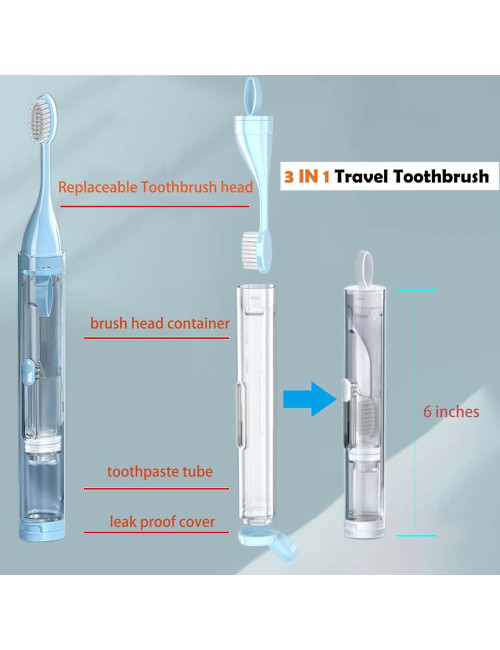 TRAVEL PORTABLE TOOTHBRUSH