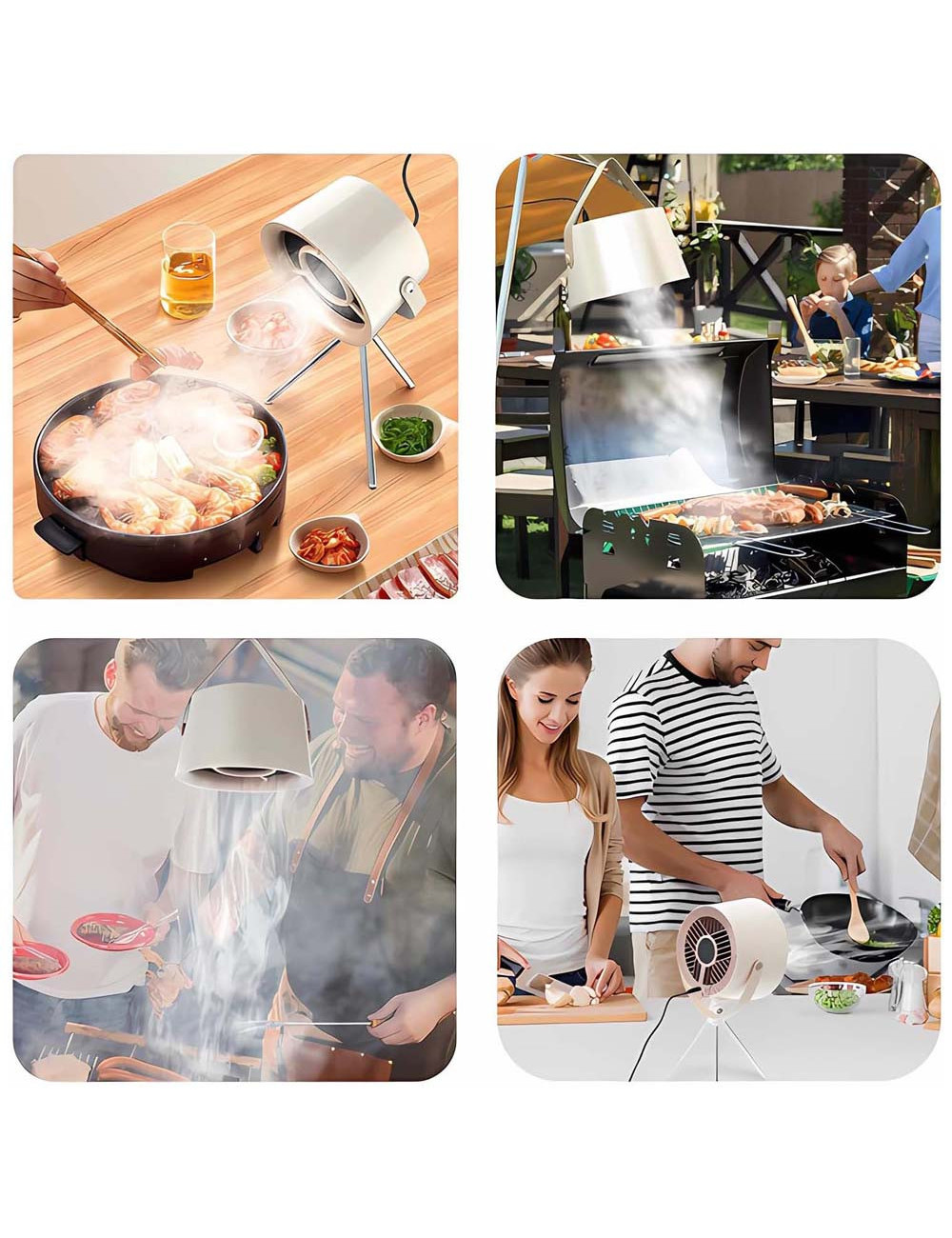 DESKTOP RANGE HOOD SMOKE EXHAUST FAN