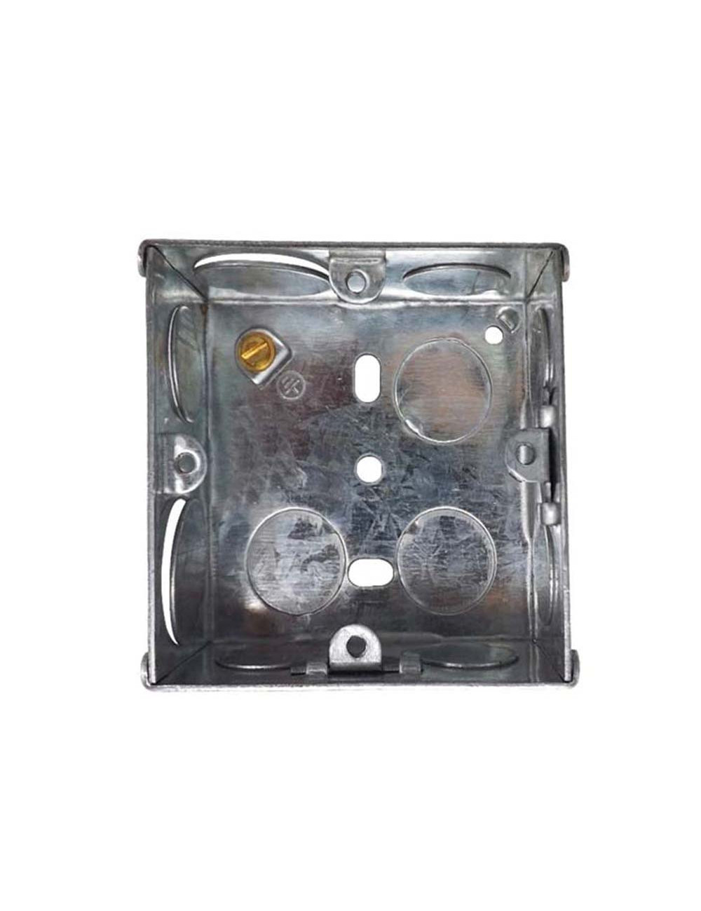AL-YOUSUFI ELECTRICAL METAL SWITCH BOX 3 X 3 3/4"