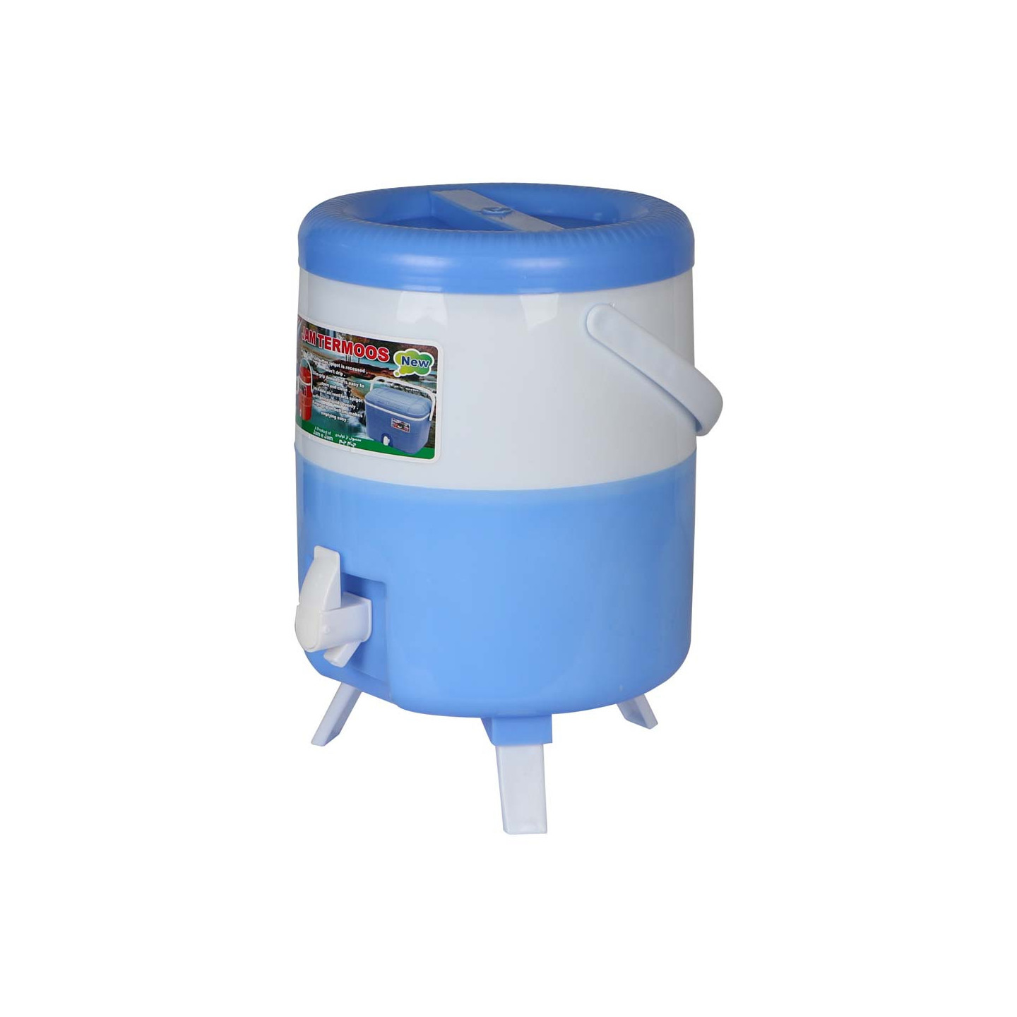 101004 PLASTIC WATER COOLER 10LTR WITH LEG