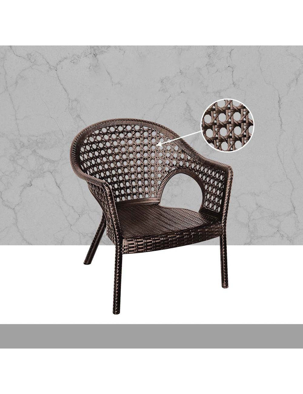999 PLASTIC CHAIR WITH ARM