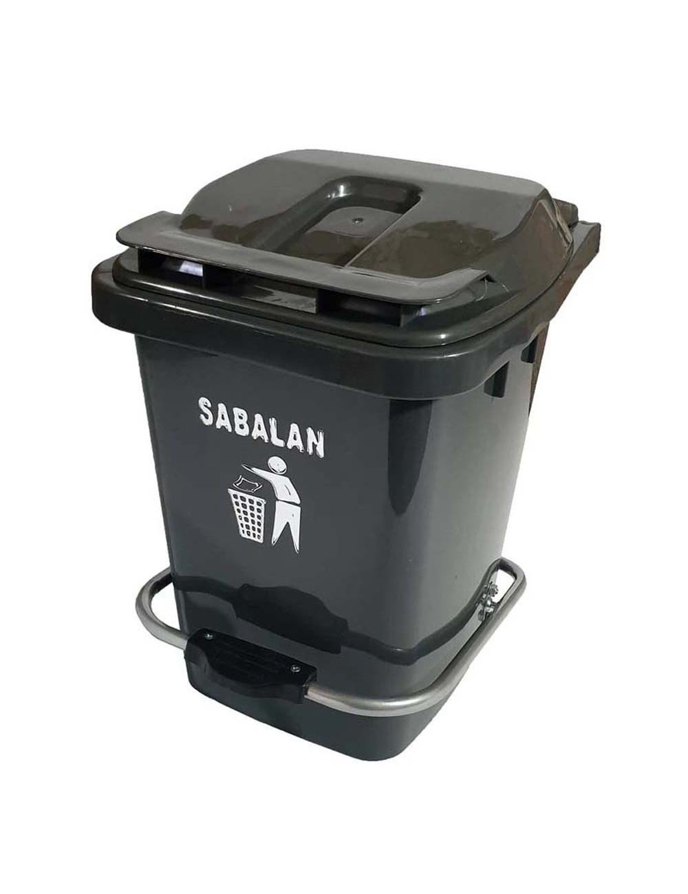 MULTI COLOUR DUSTBIN WITH FOOT PEDAL 60LTR