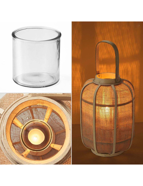 AD-31727 DECORATIVE MANUAL BAMBOO LANTERN