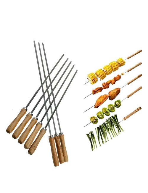 8 PCS BBQ SKEWER WITH BAG