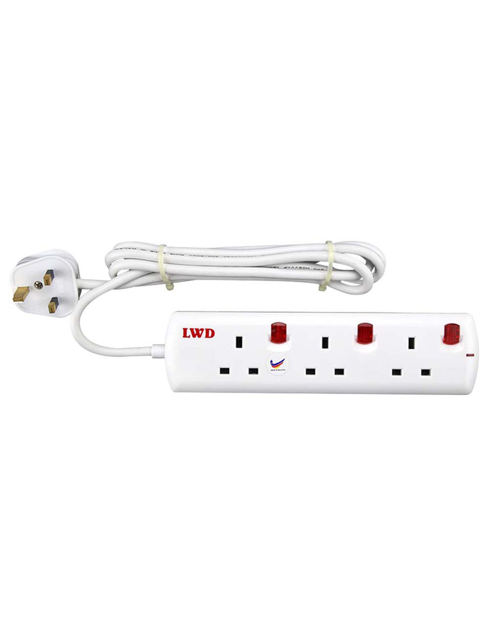 3 WAY EXTENSION SOCKET BOARD 3 MTR