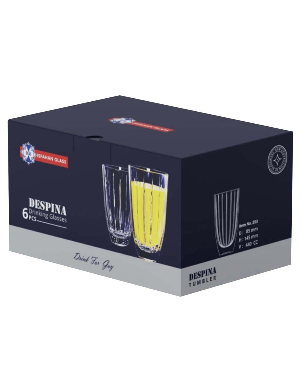 353 6PCS GLASS SET