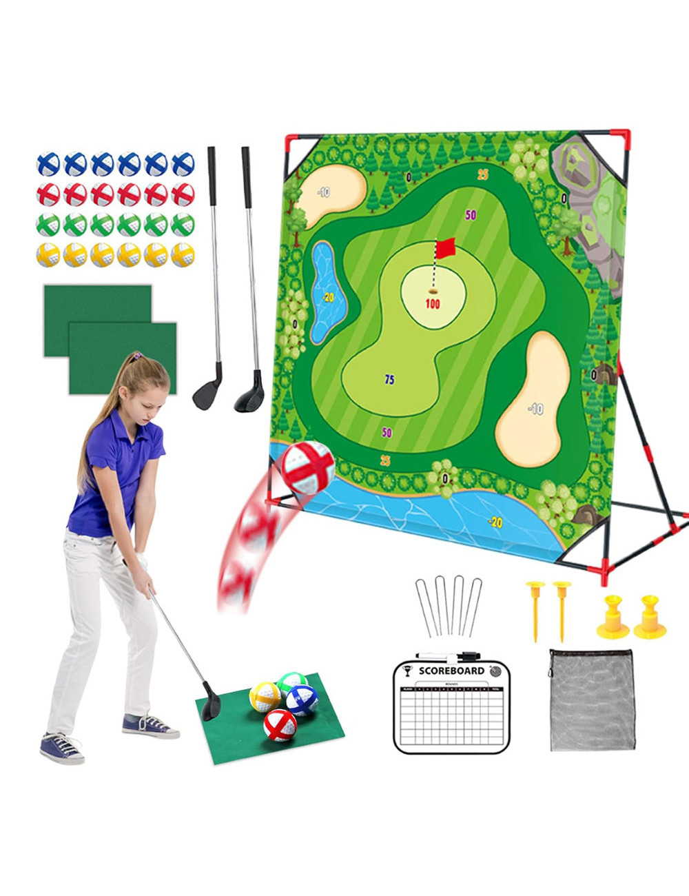 7888-50A GOLF GAME PLAY SET