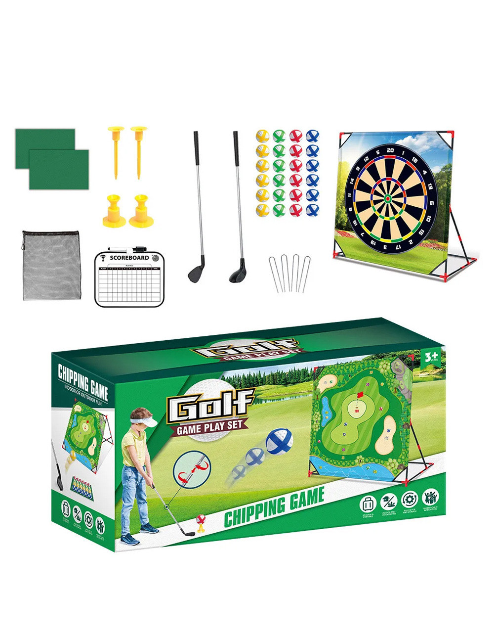 7888-50B GOLF GAME PLAY SET