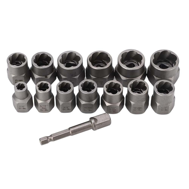 DAMAGE NUT EXTRACTOR 13PCS SET
