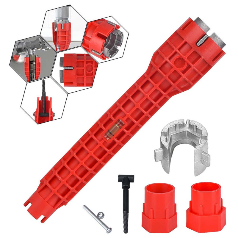 WASH BASIN WRENCH 8 IN 1