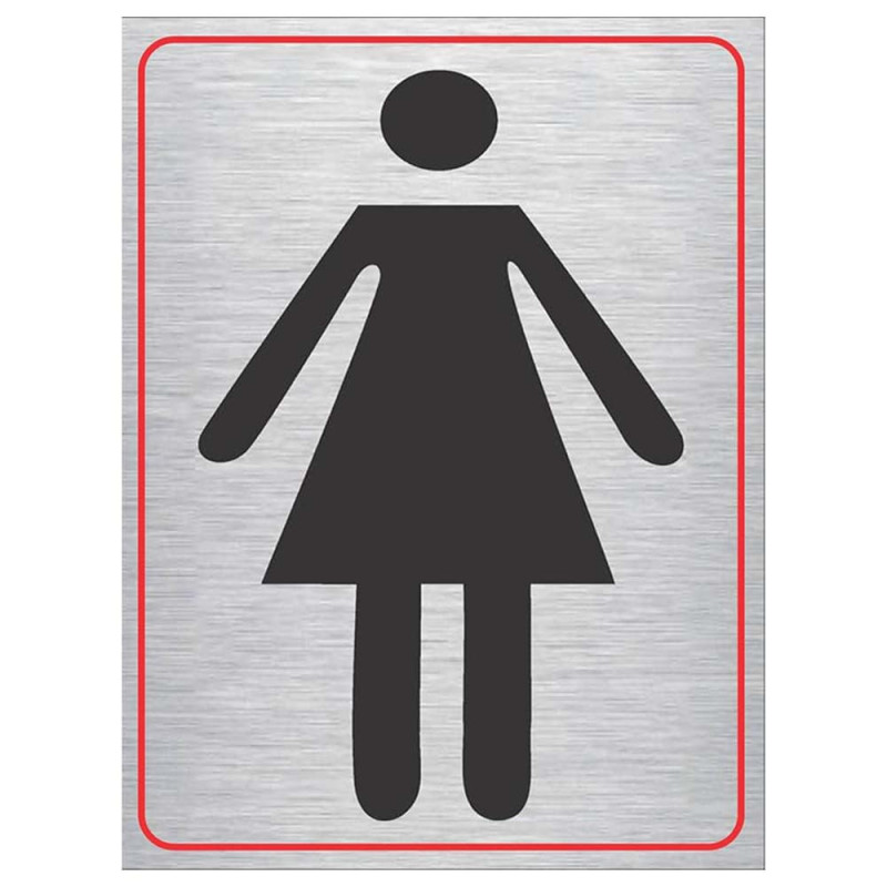GENDER STICKER MEN/WOMEN 10 X 10CM
