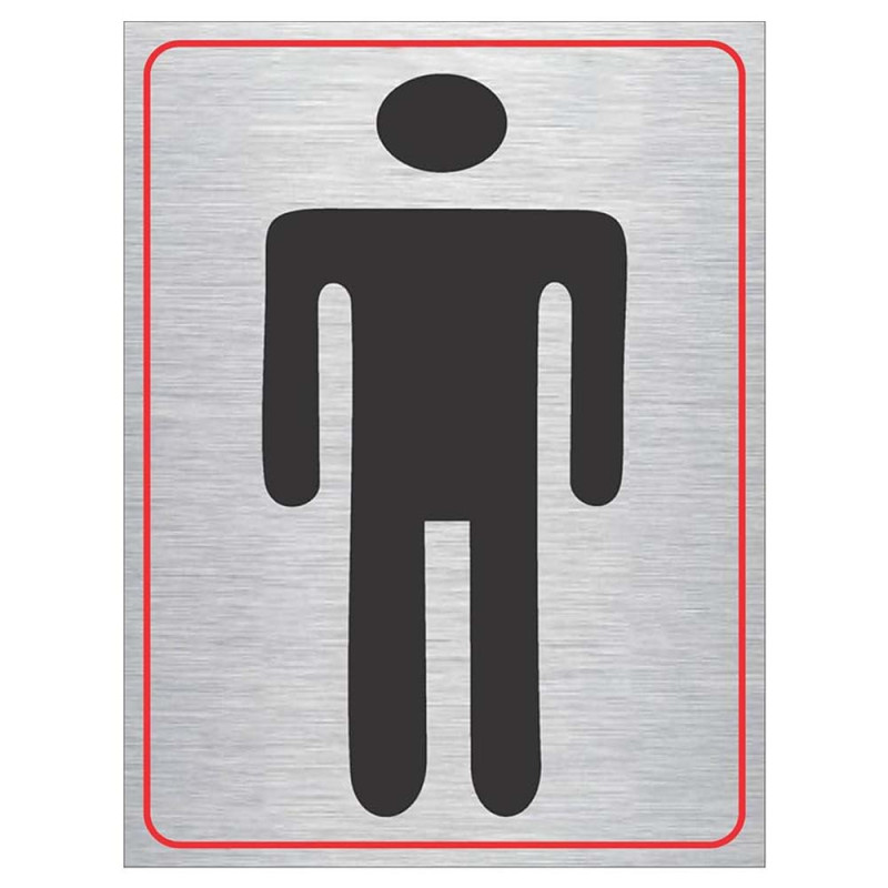 GENDER STICKER MEN/WOMEN 10 X 10CM