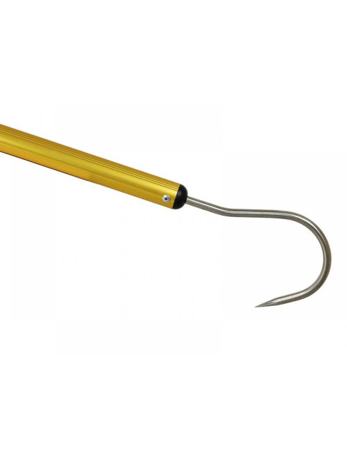 -95 ALUMINUM-GOLDEN HOOK WITH HANDLE 100CM