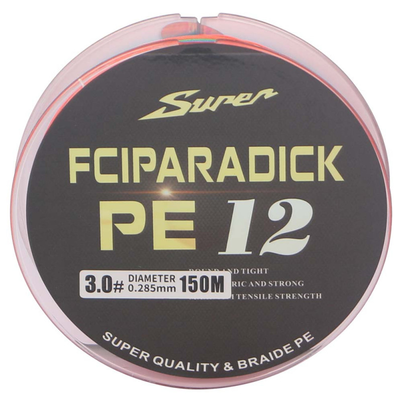 JAS PE12 FCIPARADICK FISHING LINE 3.0 150M