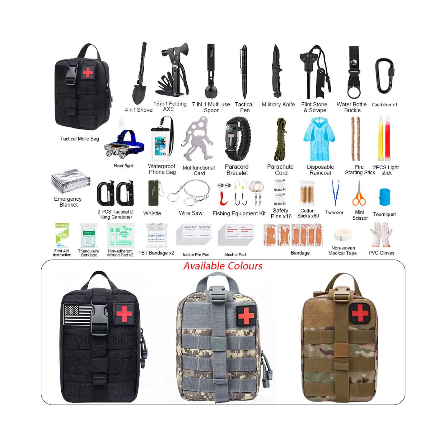 ARMY SURVIVAL FIRST AID KIT