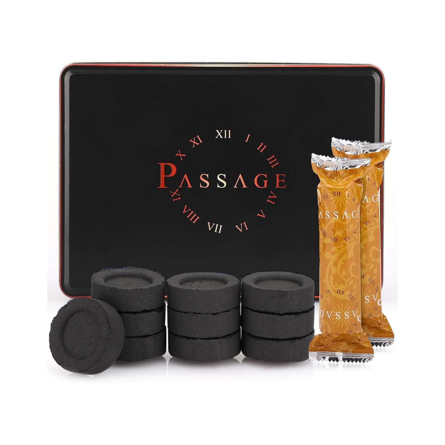 Passage Quick Lighting Charcoal Briquets Box 100 PCS