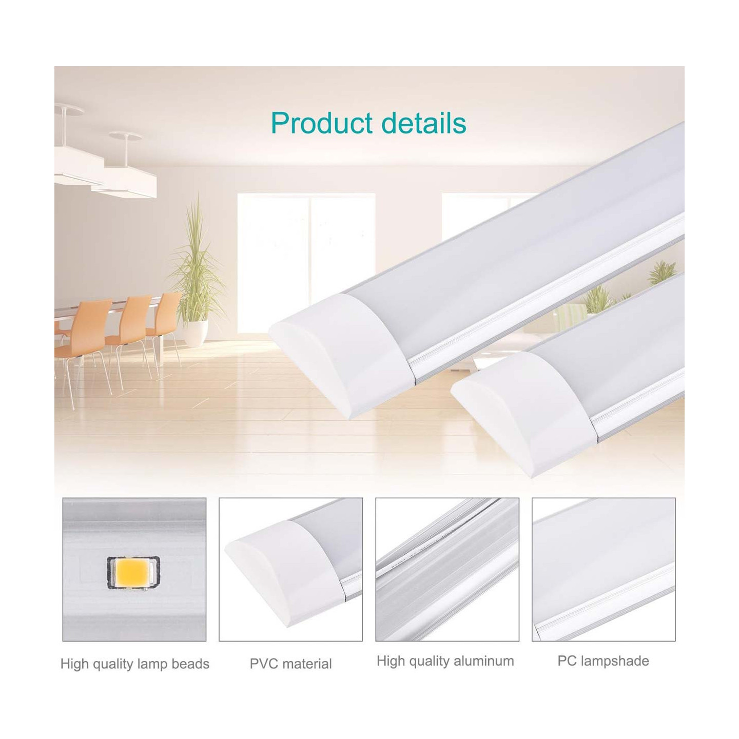 4FT LED TUBE 72W
