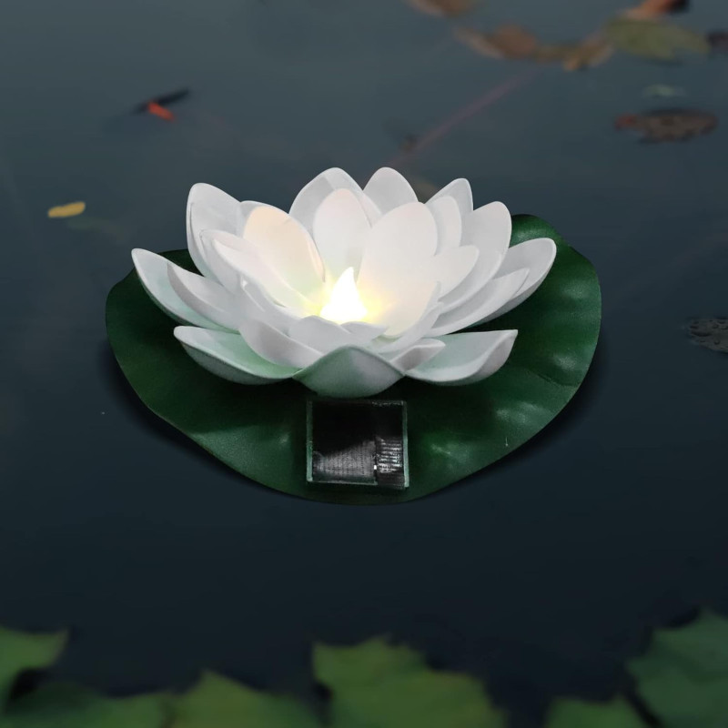 WATER LILY SOLAR LIGHT BULB
