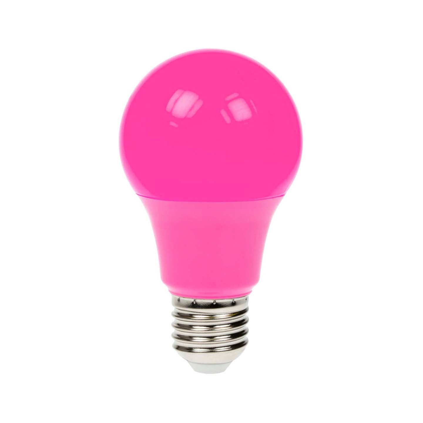 E27 ROUND LED BULB 9W PINK