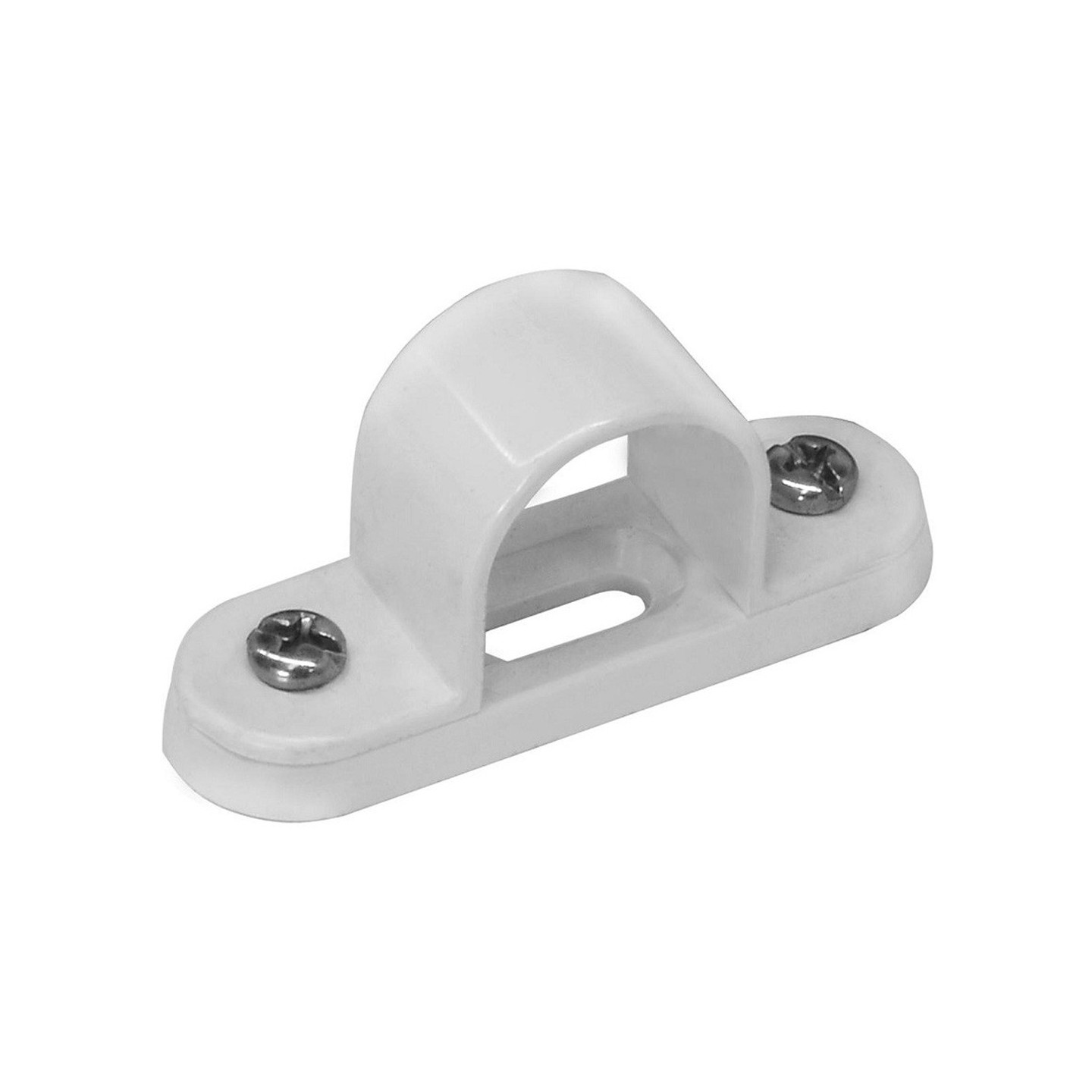 PVC PIPE CLIP WHITE 3/4"